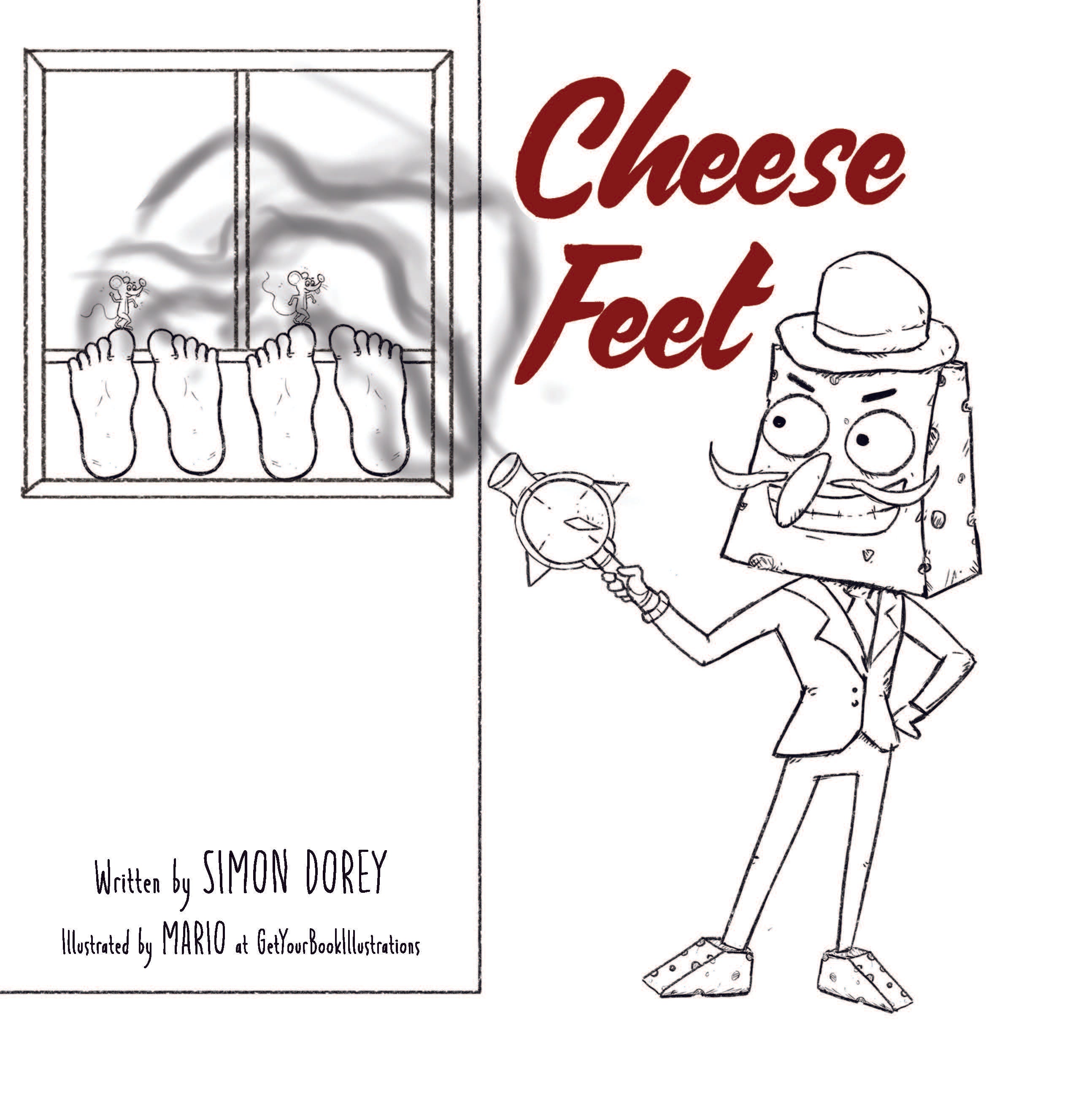 Cheese Feet - Coloring Book – Simon P.J. Dorey